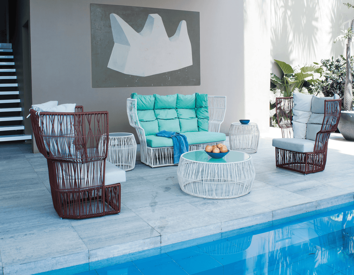 CALYX EASY ARMCHAIR HIGH BACK - Euro Living Furniture
