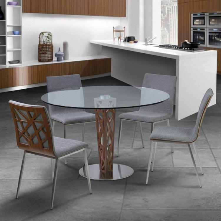 48 inch glass dining table store